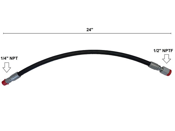 (BR005073) HOSE - HP (6M3K-6MP-8FJX-24] (MINI) – Foards