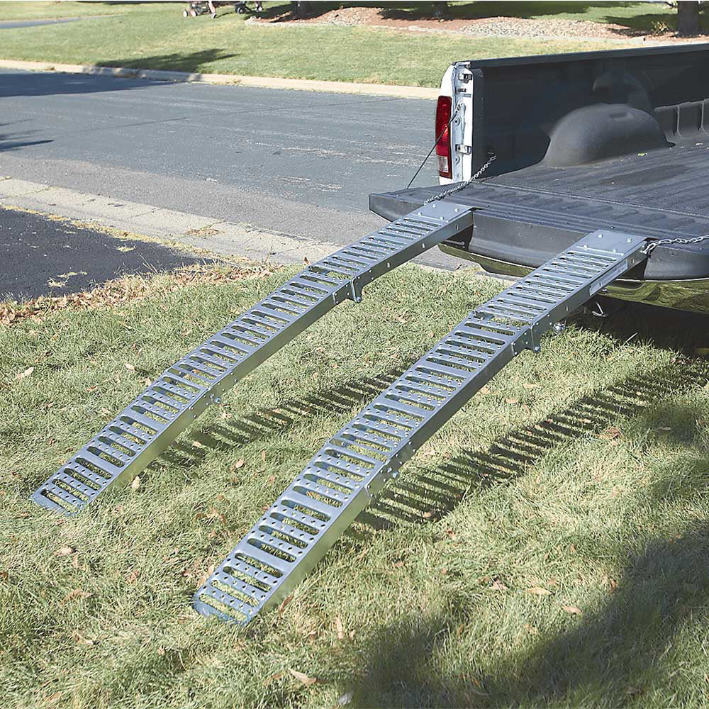 (41156.ULT) Ultra-Tow Folding Arched Steel Loading Ramp Set | 1,000-Lb ...