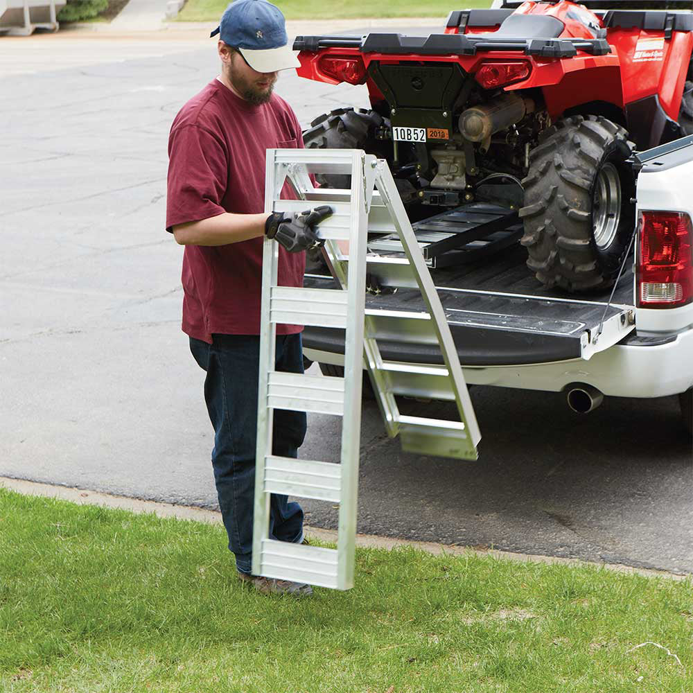 (53181.ULT) Ultra-Tow Folding Arched Aluminum Loading Ramp Set | 1500 ...