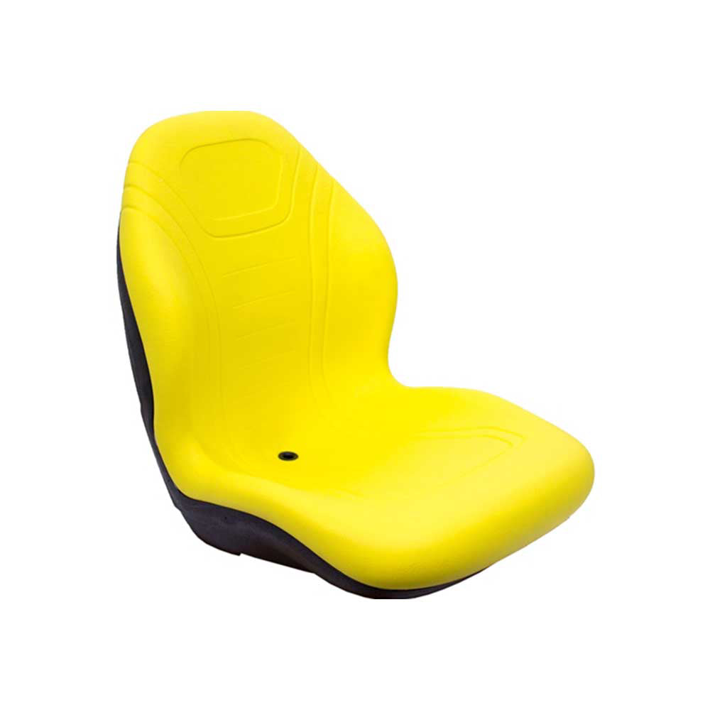 KM 129 Yellow Vinyl Lawn Mower Seat | Milsco XB200 Seat – Foards