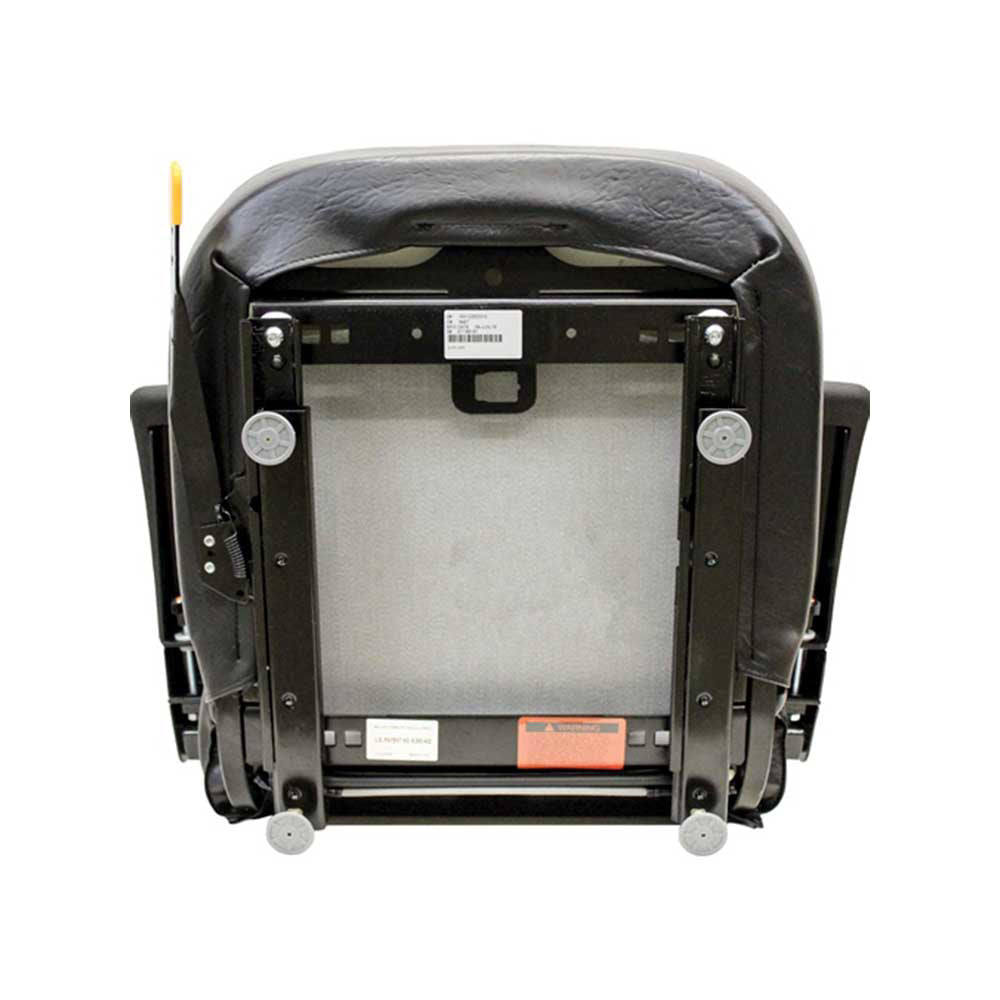 KM 1110 Ferris Mower Replacement Seat - Black/Silver Vinyl – Foards