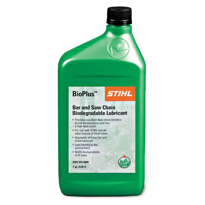 Stihl | BioPlus™ Bar and Chain Oil | 1 Quart Bottle 12/Case (0781 516 ...