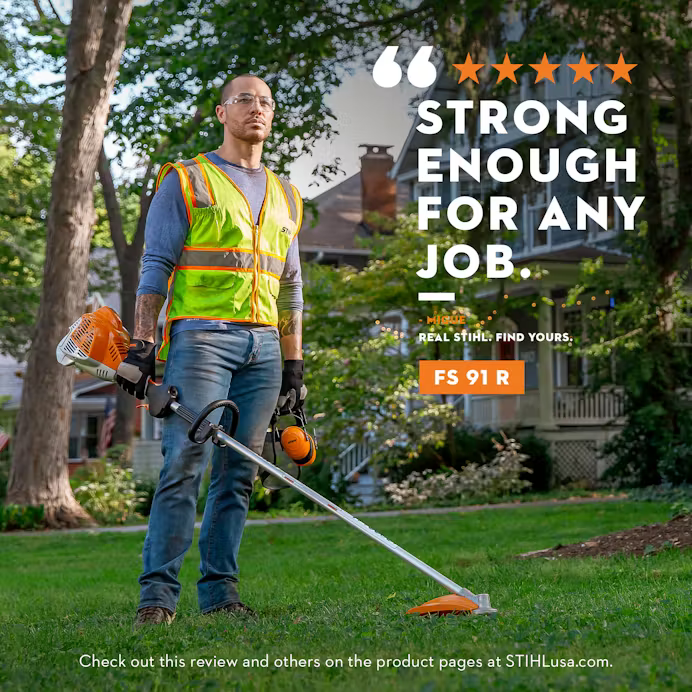STIHL FS 91 R 16.5 In. Gas String Trimmer with Loop Handle – Foards