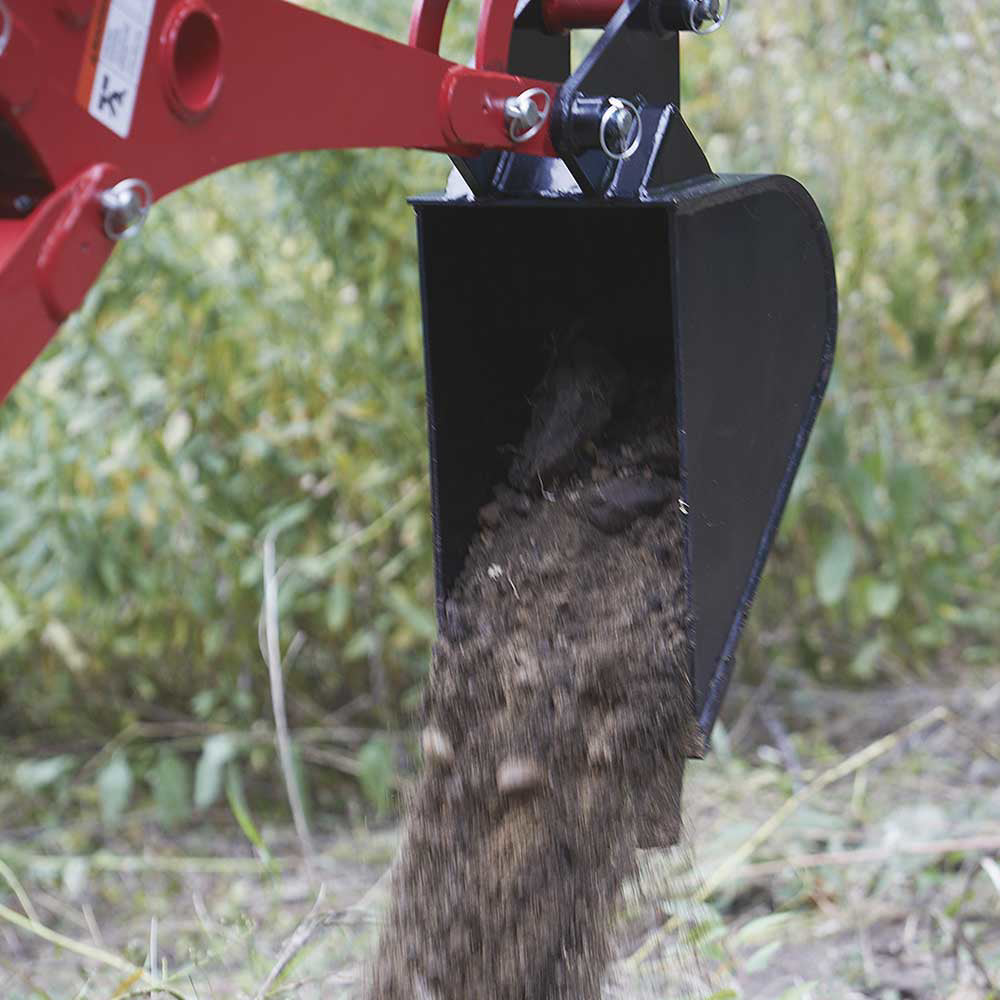 NorTrac Trencher 10-in. Bucket Attachment | Fits NorTrac Towable Trenc ...