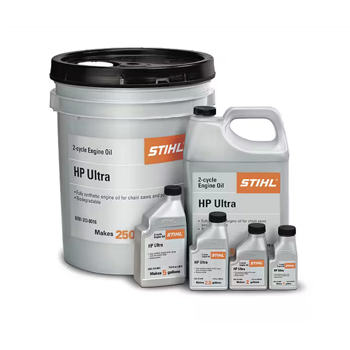 Stihl | HP Ultra 2-Cycle Engine Oil | 5 Gallon Pail (0781 313 8016 ...