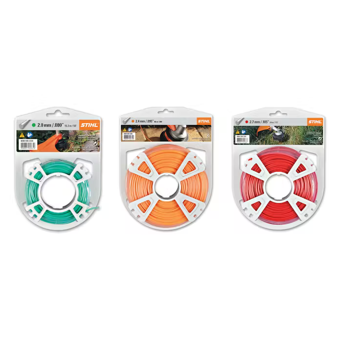 Stihl | Premium Round Line | .105 diameter / 1174' length Spool (0000 ...