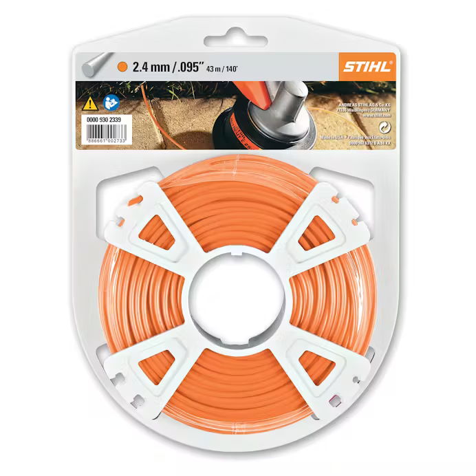 Stihl | Premium Round Line | .105 diameter / 1174' length Spool (0000 ...
