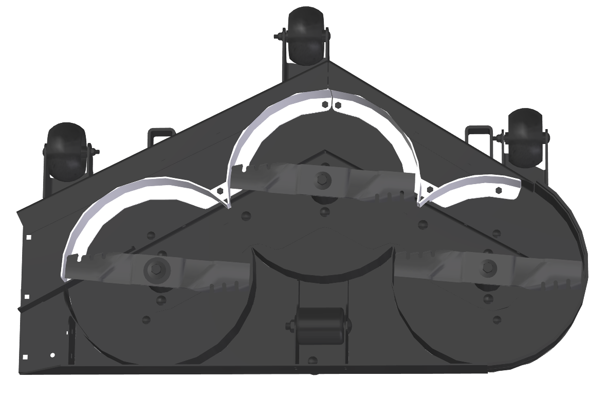 (903012) Dixie Chopper Zee 2 and Zee 2 HP 54" Mulch Kit w/ Blades – Foards