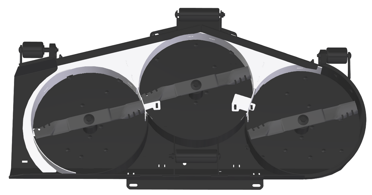 (4385107) Dixie Chopper BlackHawk and BlackHawk HP 48" Mulch Kit w/ Bl ...