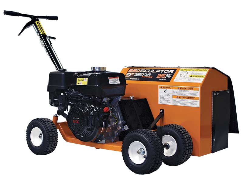 BravePro 9" Steerable Edger/Trencher w/ Honda GX270 Commercial Engine ...