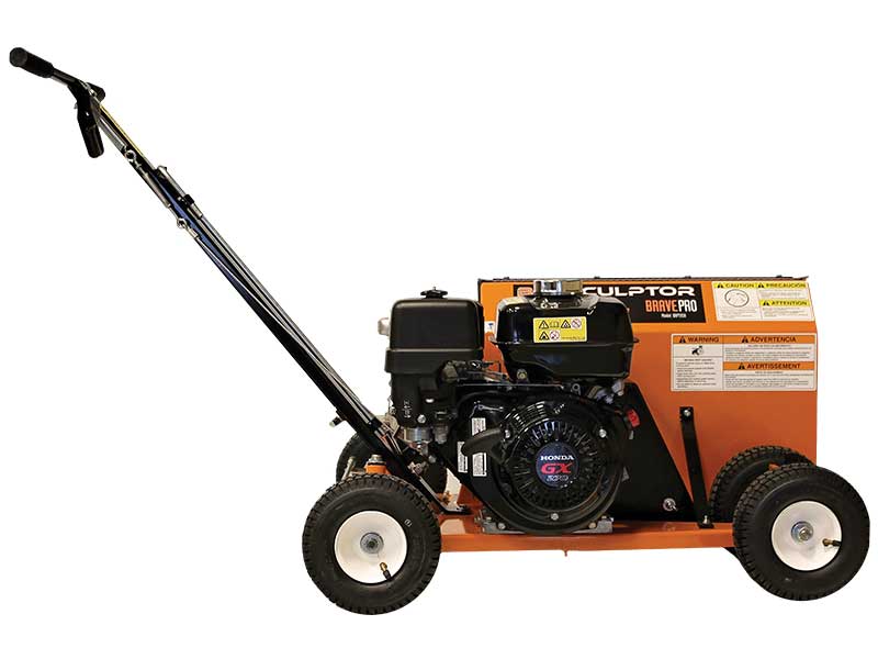 BravePro 9" Steerable Edger/Trencher w/ Honda GX270 Commercial Engine ...