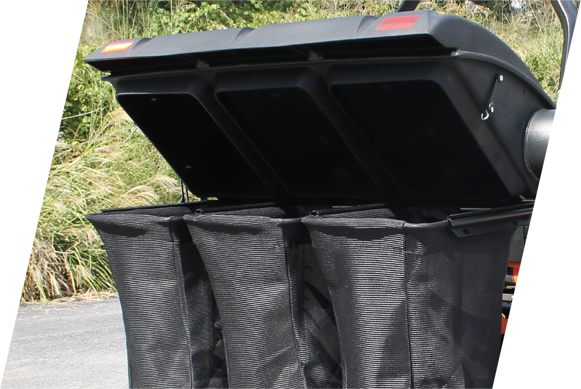 PECO Kioti Pro 3B 12 Bushel Powered Bagger w/ PTO-X Drive (54131501 ...