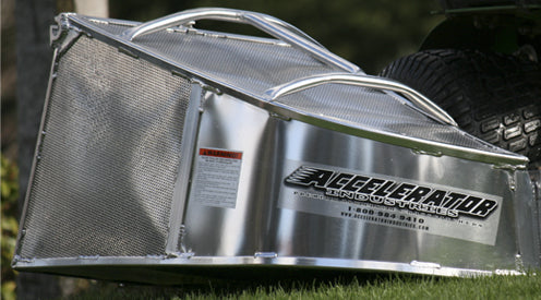 Accelerator Jumbo Side Catcher 6.2 Cubic Ft. / 5 Bushels | Fits Exmark ...